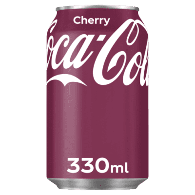 Cherry Coke GB 24x330ml | Mancunian Foods